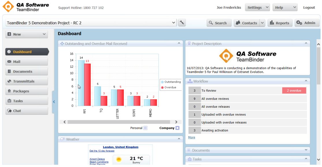 TeamBinder builds well-integrated SaaS solution - Extranet Evolution