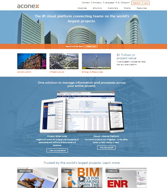 Aconex revamps corporate identity - Extranet Evolution